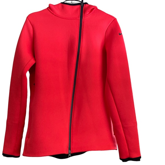 Nike | Jackets & Coats | Nike Neoprene Hood Track Jacket | Poshmark